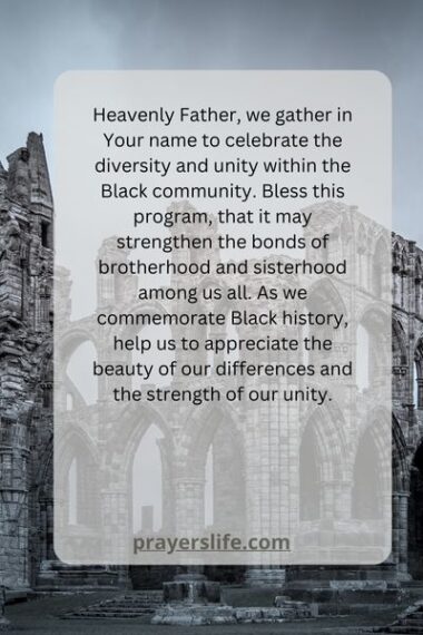 30 Significant Prayer For Black History Program
