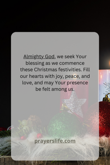 24 Best Opening Prayer For Christmas Party