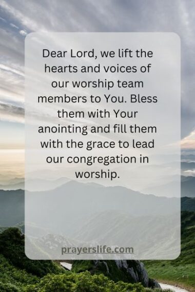 17 Perfect Intercessory Prayer For Worship Team