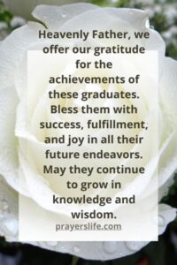 23 Best Opening Prayers For Graduation Ceremony