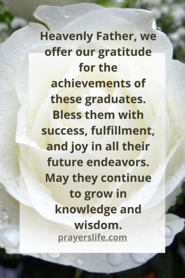 23 Best Opening Prayers For Graduation Ceremony