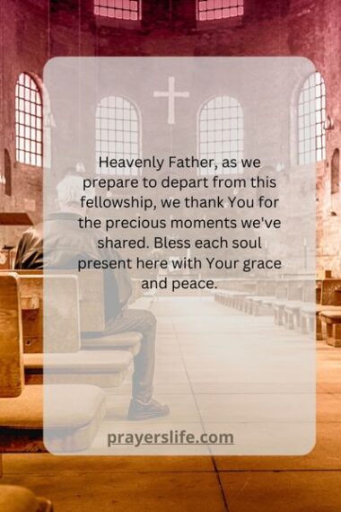 17 Inspiring Closing Prayer For Fellowship