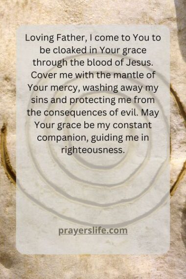 17 Effective Prayer For Covering With The Blood Of Jesus