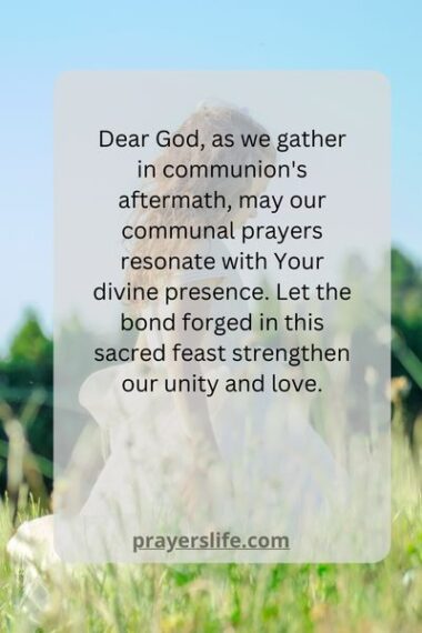 17 Powerful Prayers After Communion