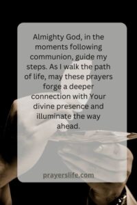 17 Powerful Prayers After Communion