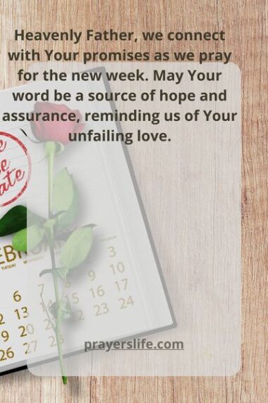 21 Inspiring Prayer Points For The New Week With Bible Verses