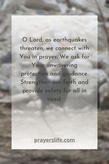 20 Best Short Prayer For Earthquake Protection
