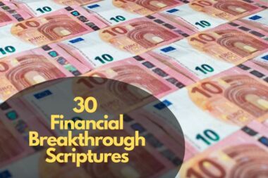 30 Financial Breakthrough Scriptures