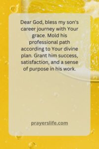 21 Powerful Prayer For My Son To Get A Job