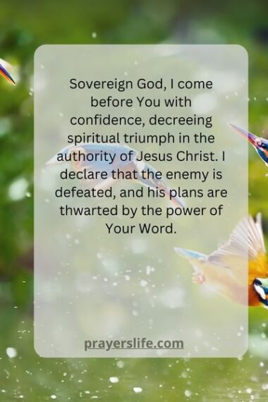17 Powerful I Decree And Declare Spiritual Warfare Prayer
