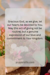 19 Heartwarming Prayers Of Dedication Of Offering