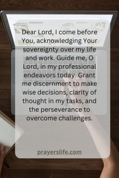 15 Effective Prayer For A Good Day At Work