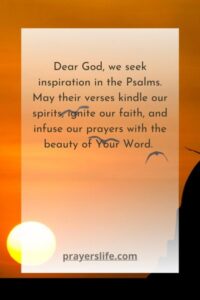 21 Best Prayers Based On Psalms