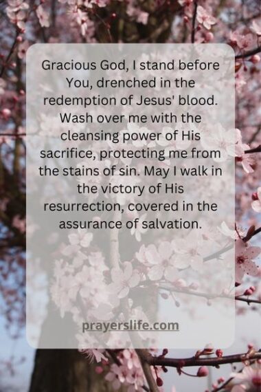 17 Effective Prayer For Covering With The Blood Of Jesus