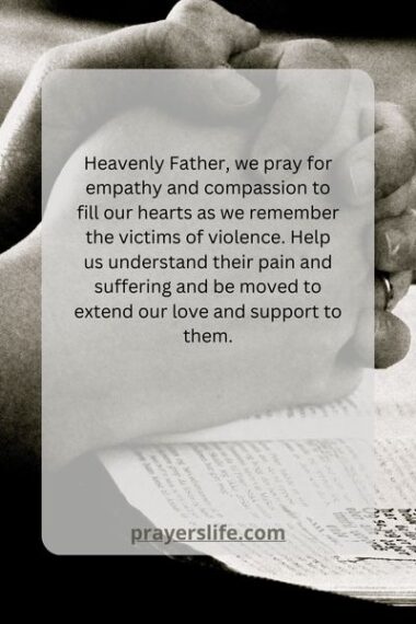 20 Powerful Prayer For Victims Of Violence