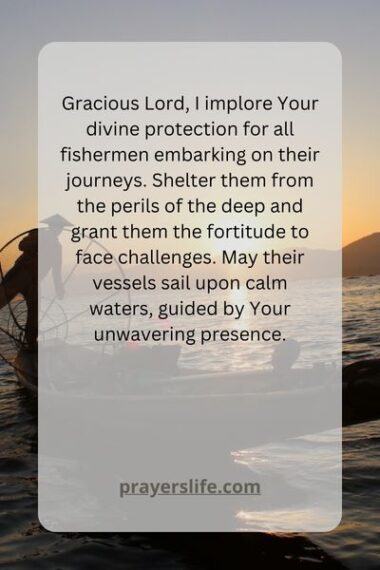18 Powerful Fisherman's Prayer For Safety