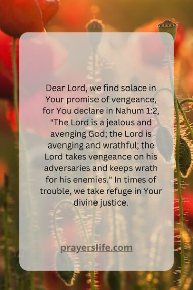 25 Effective God Of Vengeance Prayer Points
