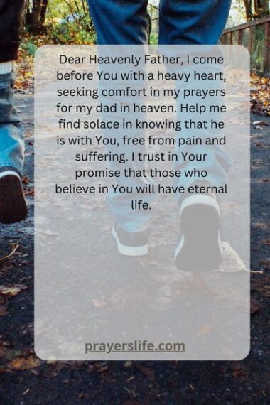 18 Effective Prayers For My Dad In Heaven