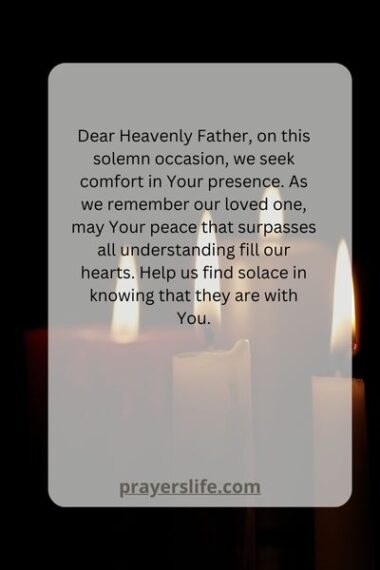 23 Comforting Prayers For A Death Anniversary