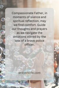 19 Powerful Prayer For A Fallen Police Officer