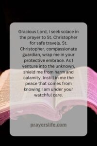 15 Powerful Prayer To St Christopher For Safe Travel