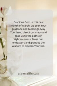 25 Powerful Prayer For The Month Of March