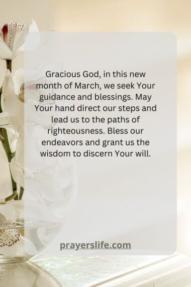 25 Powerful Prayer For The Month Of March