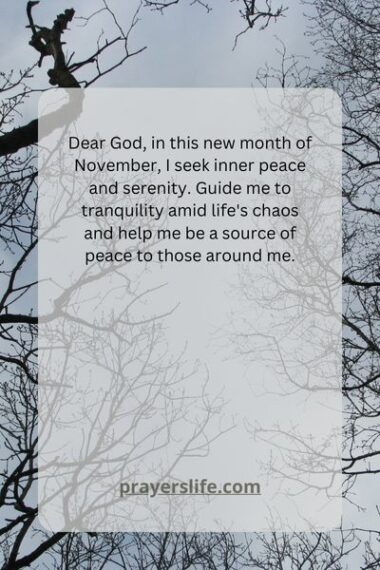 21 Amazing November Prayers