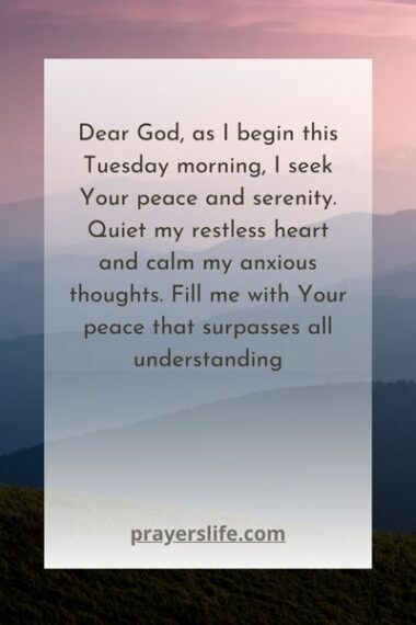 18 Powerful Tuesday Morning Prayers And Blessings