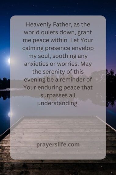 20 Good Evening Blessings And Prayers