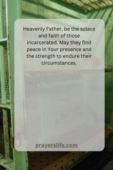 20 Comforting Prayer For Someone In Jail Or Prison