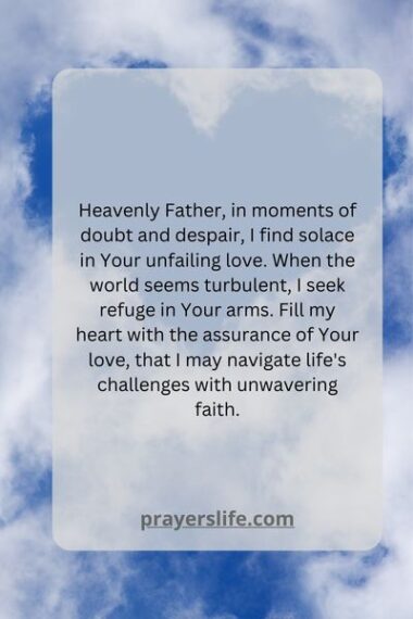 18 Heartfelt Prayer For God's Love
