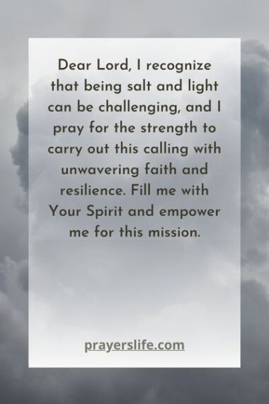 23 Best Prayer For Salt And Light