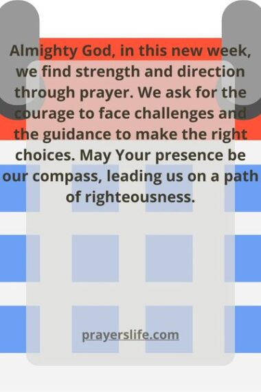 21 Inspiring Prayer Points For The New Week With Bible Verses