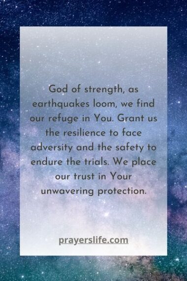 20 Best Short Prayer For Earthquake Protection