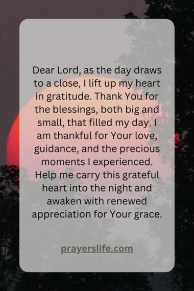 20 Good Evening Blessings And Prayers