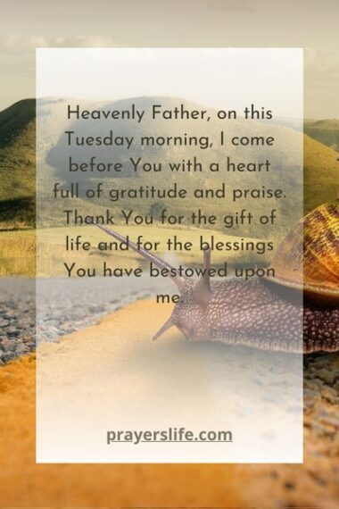 18 Powerful Tuesday Morning Prayers And Blessings