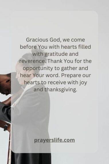 18 Powerful Pastoral Prayer Before Sermon With Examples