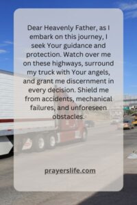 17 Effective Truck Driver Prayer For Safety