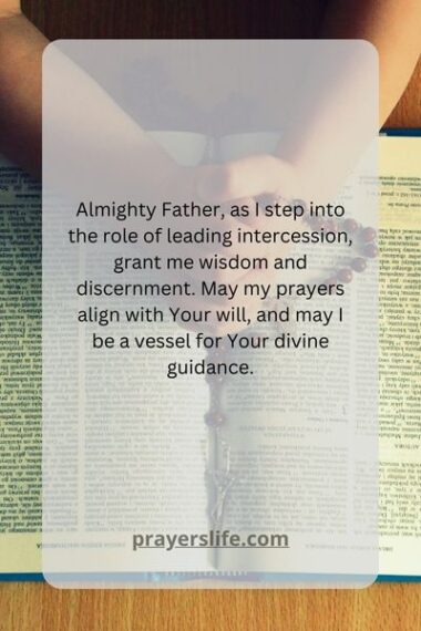 23 Effective Leading Intercession Prayers