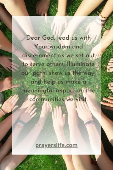 24 Effective Prayers For The Mission Trip Team