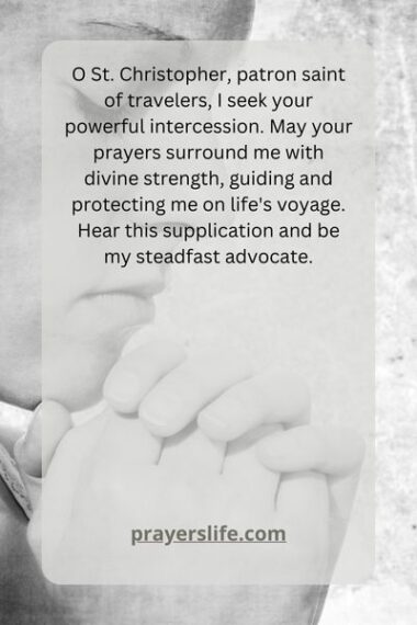 19 Powerful Prayer To St. Christopher For Protection