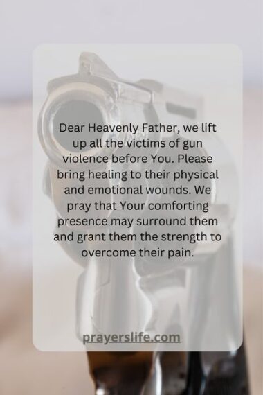 23 Powerful Prayers For Victims Of Gun Violence
