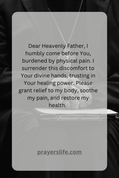 13 Powerful Prayers For Physical Pain Relief