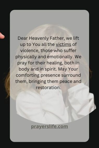 20 Powerful Prayer For Victims Of Violence
