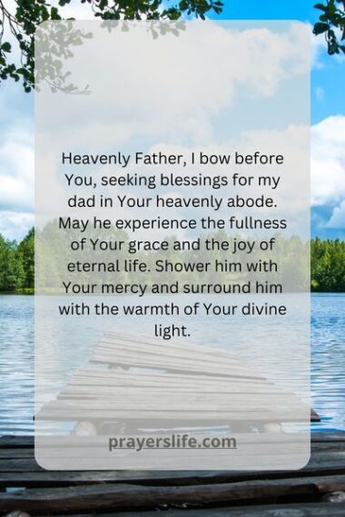19 Powerful Prayer For My Dad In Heaven