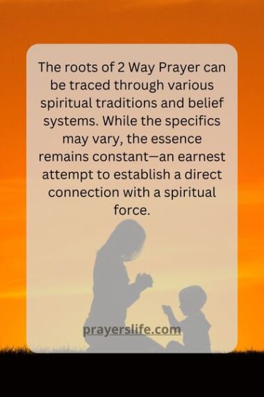 What Is A 2 Way Prayer?