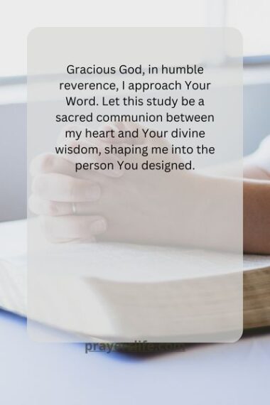 24 Powerful Prayer Before The Word Of God