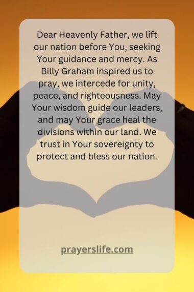 31 Powerful Prayer For Our Nation Billy Graham