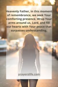 17 Consoling Opening Prayer For Memorial Service